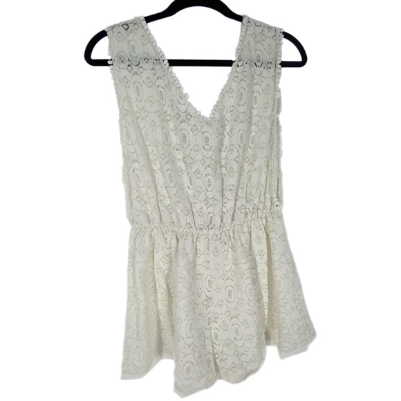 Windsor | Pants & Jumpsuits | Windsor Off White Romper | Poshmark